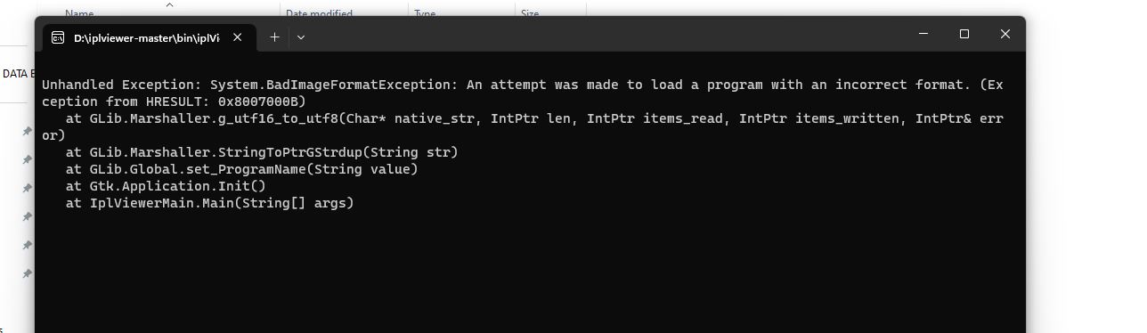 Error Message After Creating The Executable · Issue 1 · Geelweb
