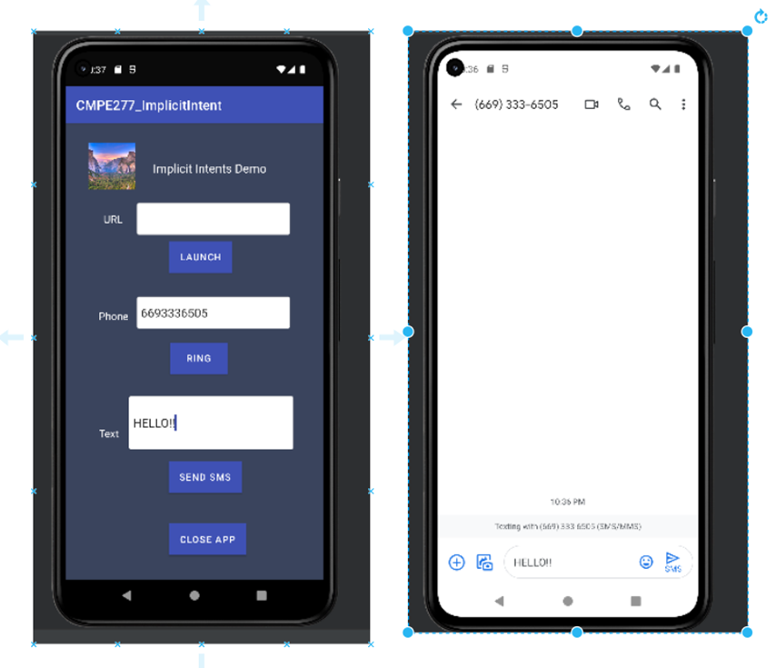 GitHub - hegdebhavya/CMPE277_ImplicitIntent: To apply implicit intent concepts and invoke web ...