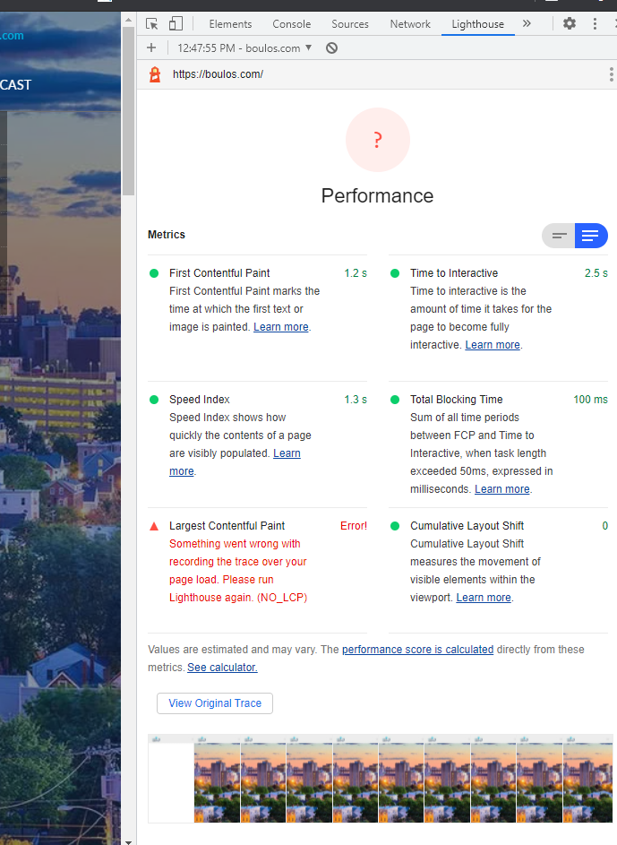No_LCP only on Mobile After Adding NitroPack · Issue #12648 · GoogleChrome/lighthouse · GitHub
