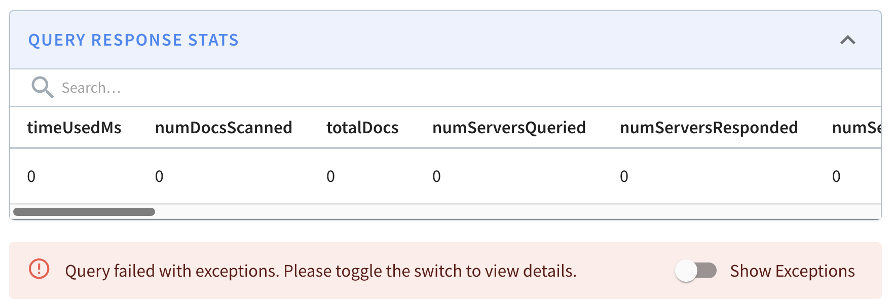 Show The Exception Details As A Default Setting · Issue 11900 · Apachepinot · Github 