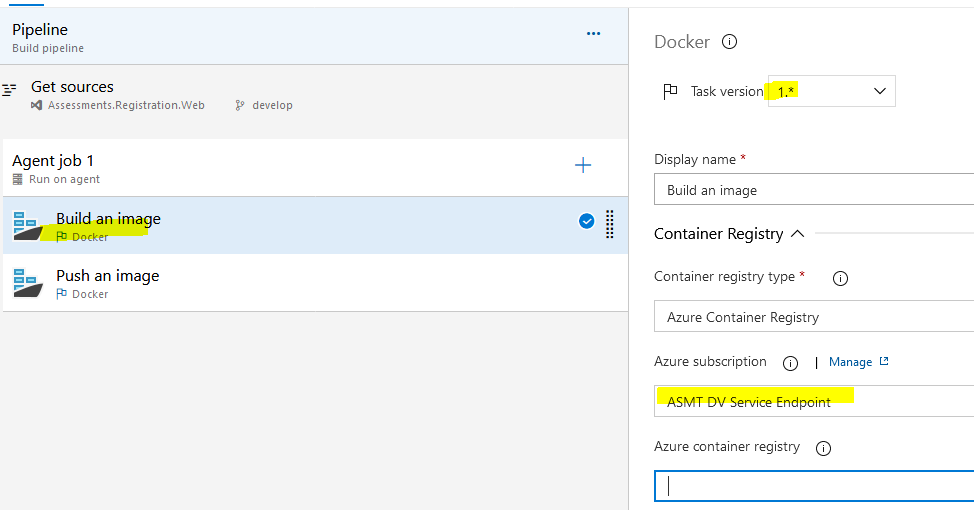 Dockerv2 Existing Service Connection Endpoint In Azure Devops Does Not Work With V2 · Issue