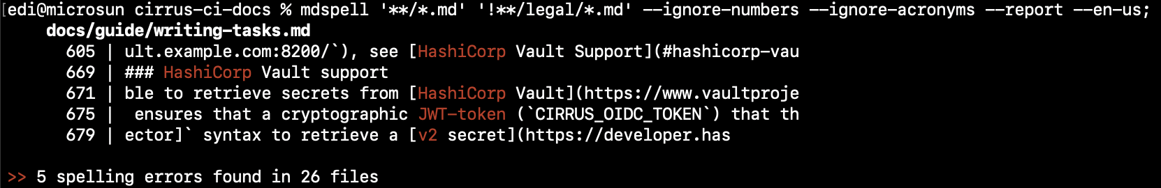 Support colored terminal output · Issue #1089 · cirruslabs/cirrus-ci-docs · GitHub