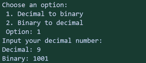 GitHub - thevkrant/Decimal-to-binary-vice-versa