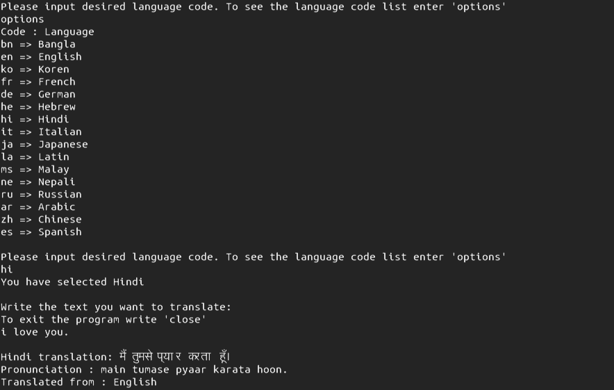 GitHub - thevkrant/Language_translator