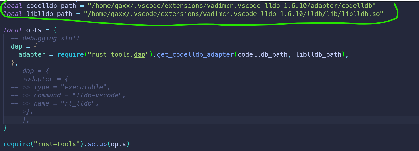 lldb-vscode: no such file or directory · Issue #141 · simrat39/rust-tools.nvim · GitHub