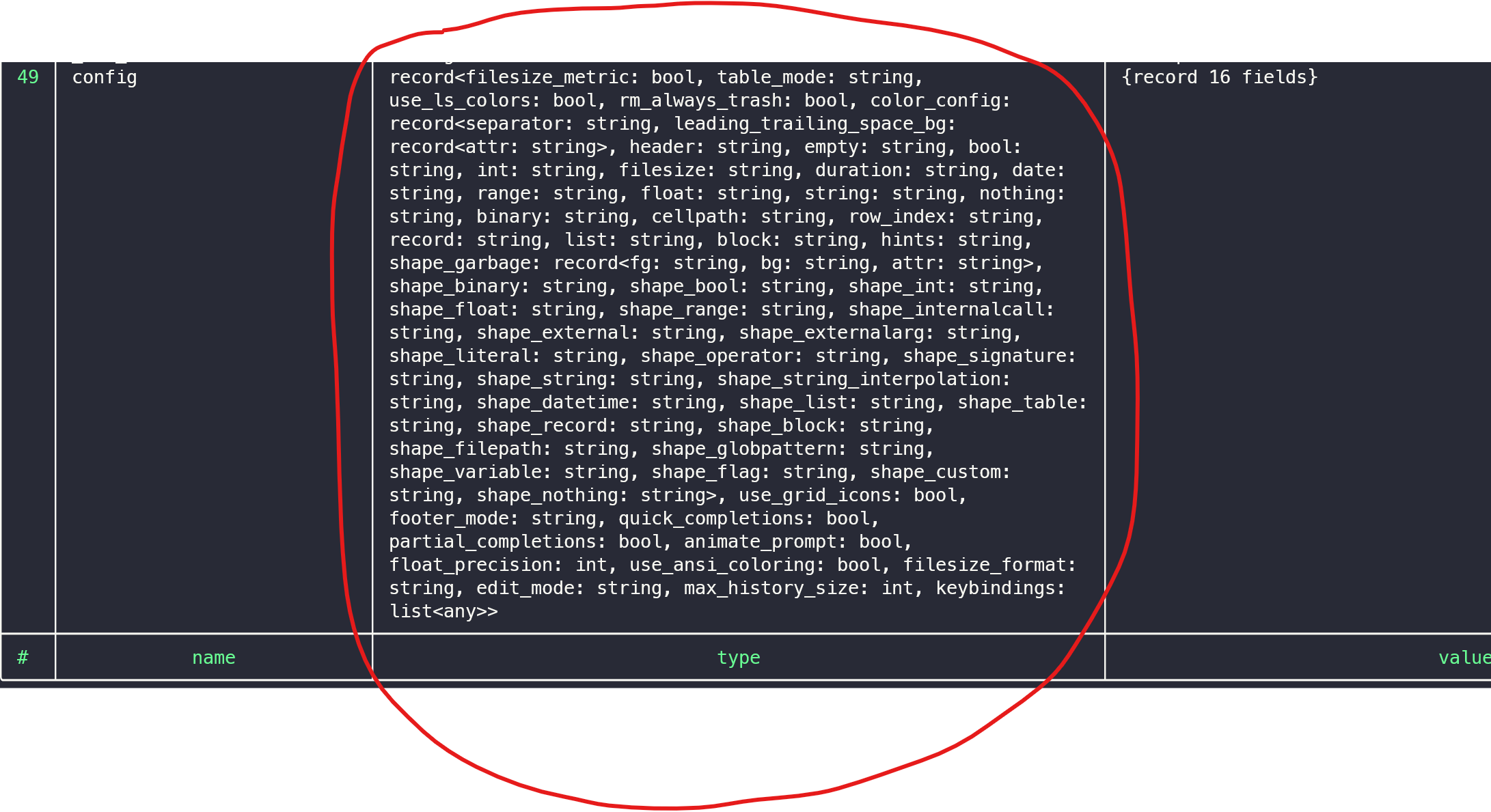 Display/query full active config even when not present in config file · Issue #5436 · nushell ...