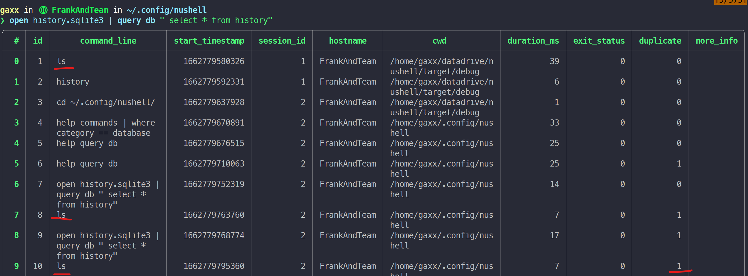 Don't keep duplicate entries in history file · Issue #6502 · nushell/nushell · GitHub