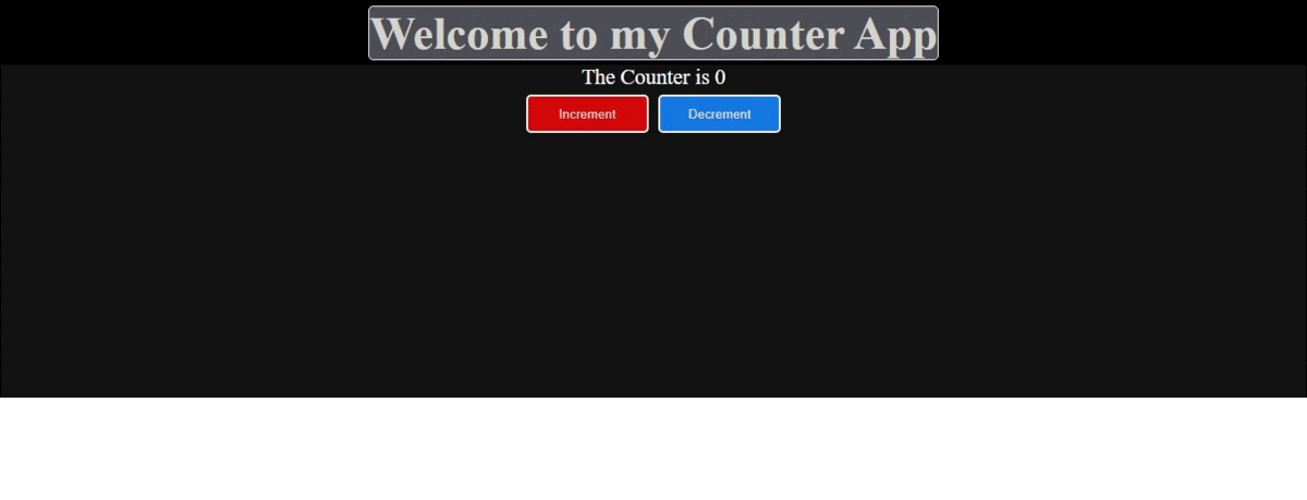 GitHub - emiliodaf/mycounterapp: This is a very simple project but with ...