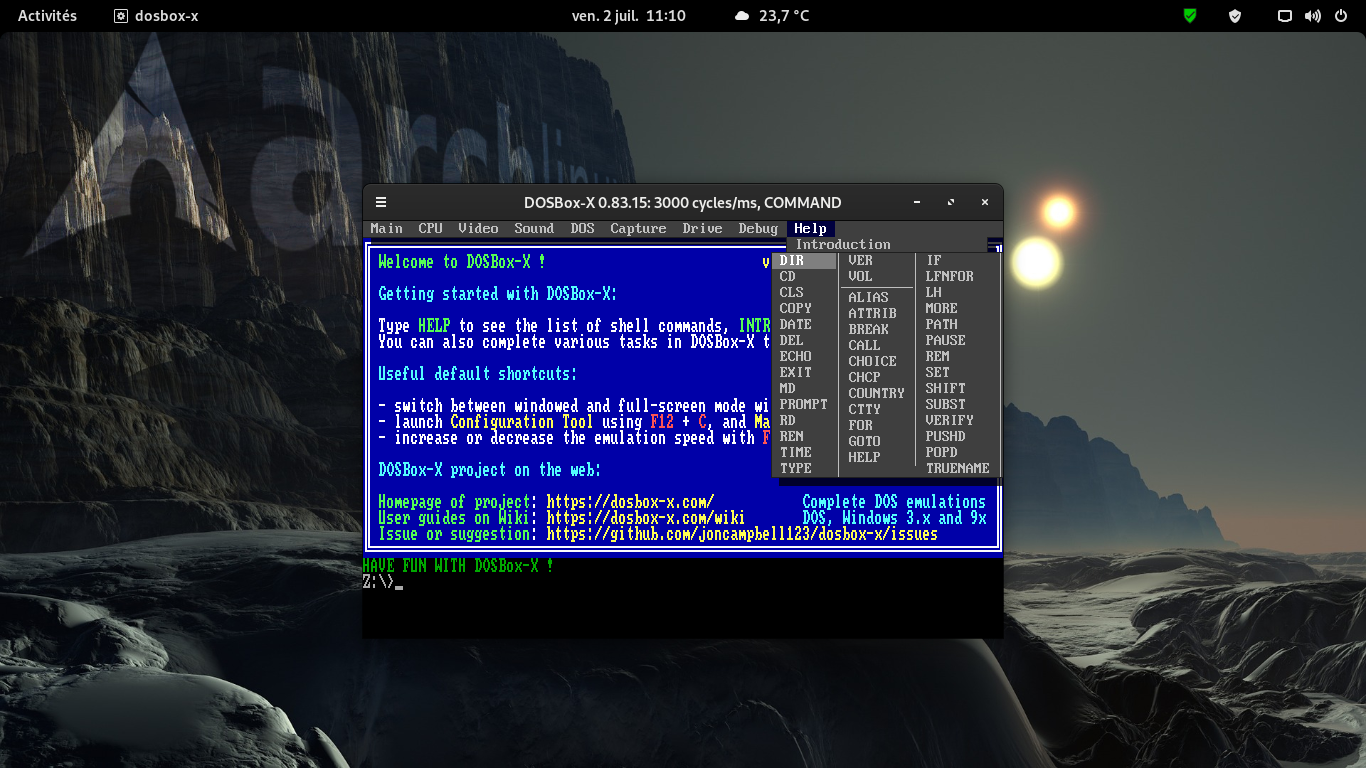 [SDL2]Debug menu breaks help menu display when using CGA/EGA/Tandy/PCJr ...