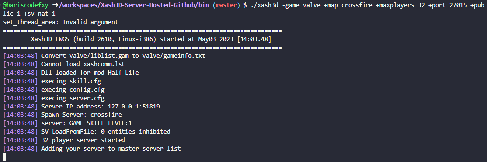 GitHub - prntsoft/Xash3DFWGS-Server