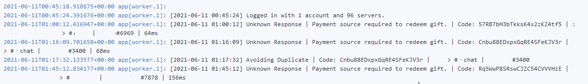Unknown Response · Issue #131 · marioparaschiv/nitro-sniper · GitHub