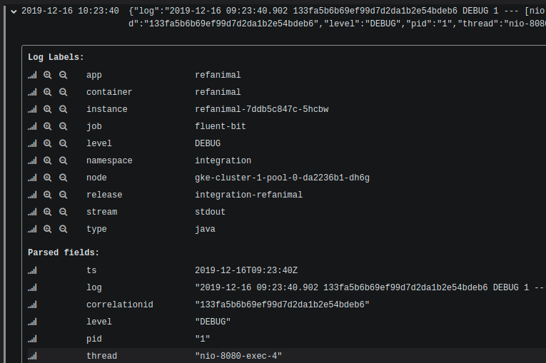 [Explore] Colors for log level not working when level is a label instead of a parsed field ...