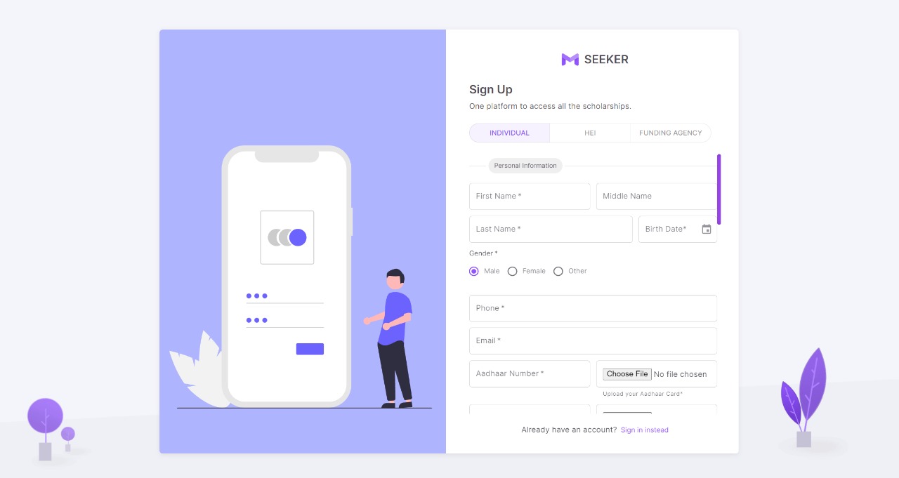 GitHub - SkaleDevs/Seeker-Web-App-v1.0: One nation- one funding platform