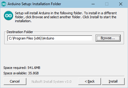 Arduino IDE new install: no premature abort possible shortly after ...
