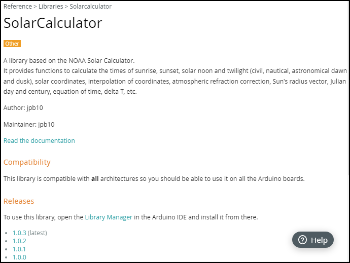 Arduino Reference Page Not Up To Date · Issue 1054 · Arduino Library Registry · Github