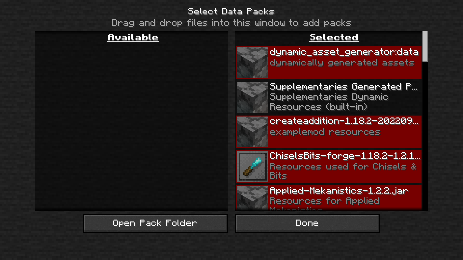 FTB Stoneblock 3, errors with datapacks prevent the world from loading ...