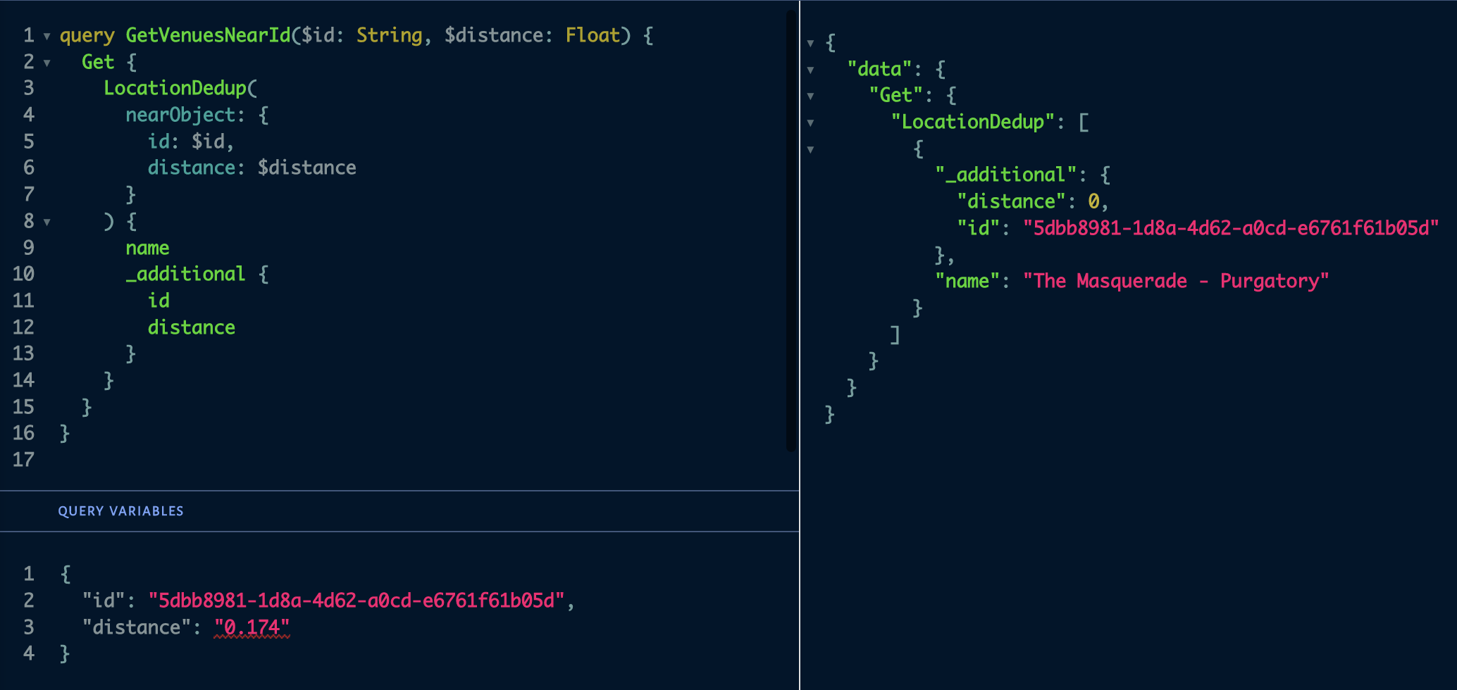 GraphQL nearObject distance variable does not accept float · Issue #2337 · weaviate/weaviate ...
