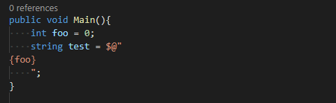 Interpolated multiline strings syntax coloring gets messed despite compiling fine · Issue #69162 ...