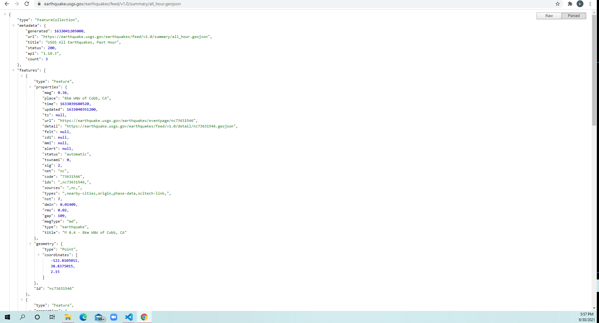 GitHub - kcardenas2/leaflet-challenge: Using both HTML and JavaScript created a map using ...