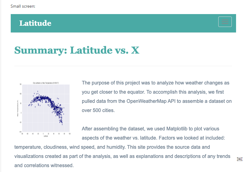 GitHub - kcardenas2/Web-Design-challenge: Created a visualization dashboard website using a ...