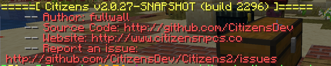 Following NPC becoming invisible · Issue #2565 · CitizensDev/Citizens2 · GitHub