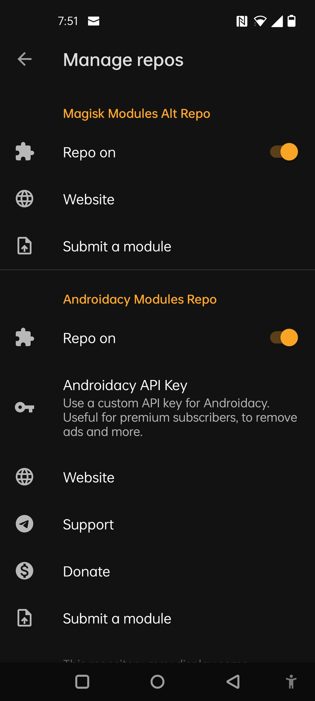 [BUG] Androidacy API keys not being automatically refreshed · Issue #227 · Fox2Code ...