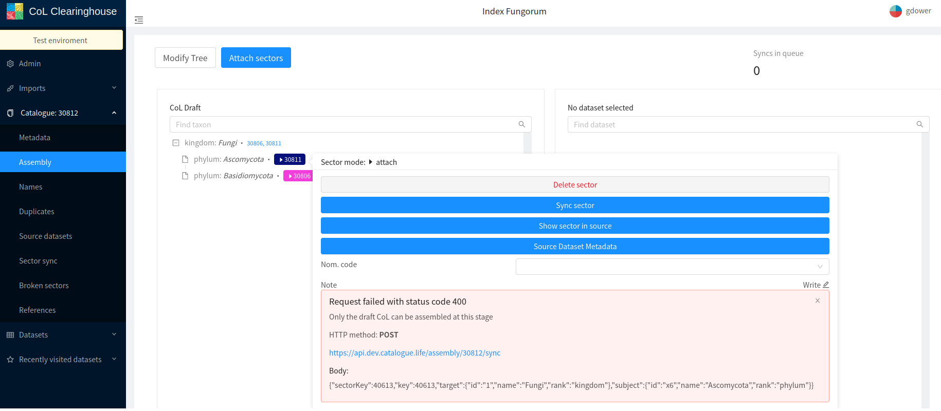 Testing assembly of other datasets · Issue #95 · CatalogueOfLife/data ...