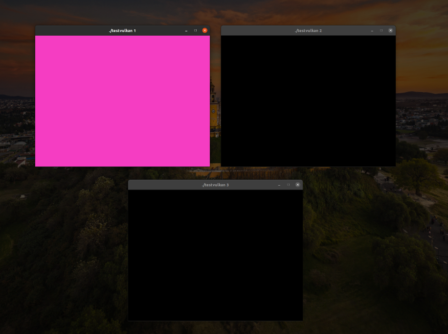 vulkan example does not show multiple windows · Issue #4363 · libsdl ...