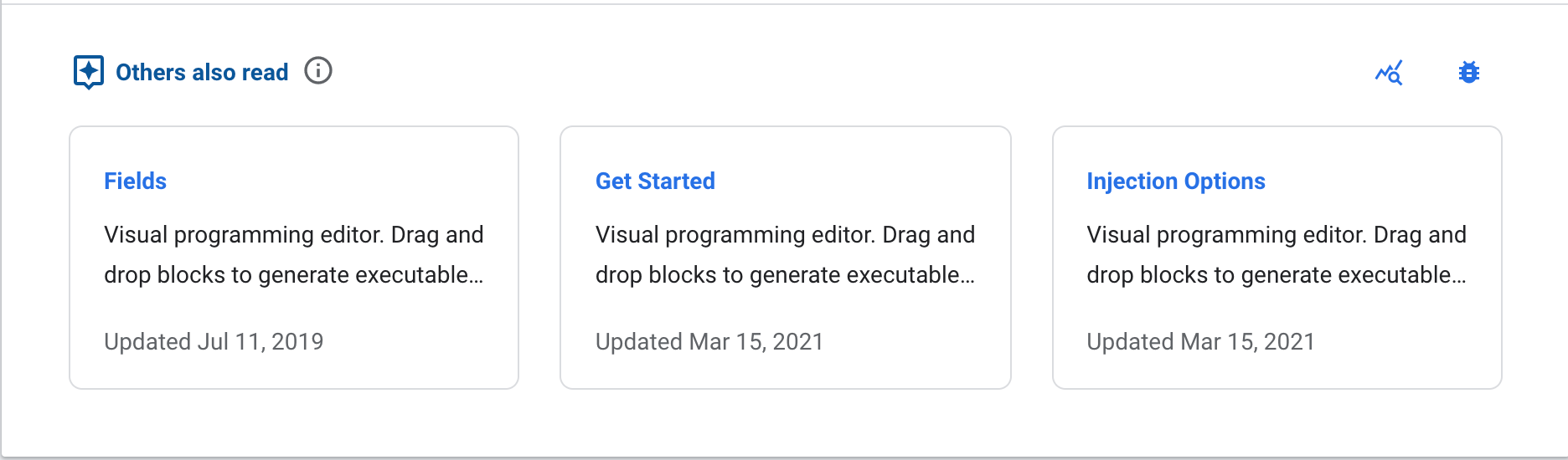 Add descriptions to devsite pages · Issue #4808 · google/blockly · GitHub