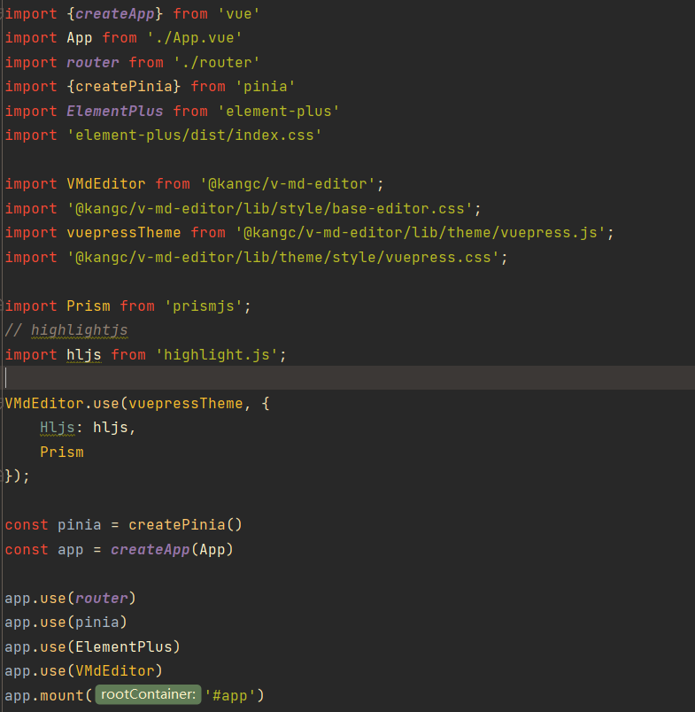 vite 中扩展代码高亮语言包导致启动报错 · Issue #182 · code-farmer-i/vue-markdown-editor · GitHub