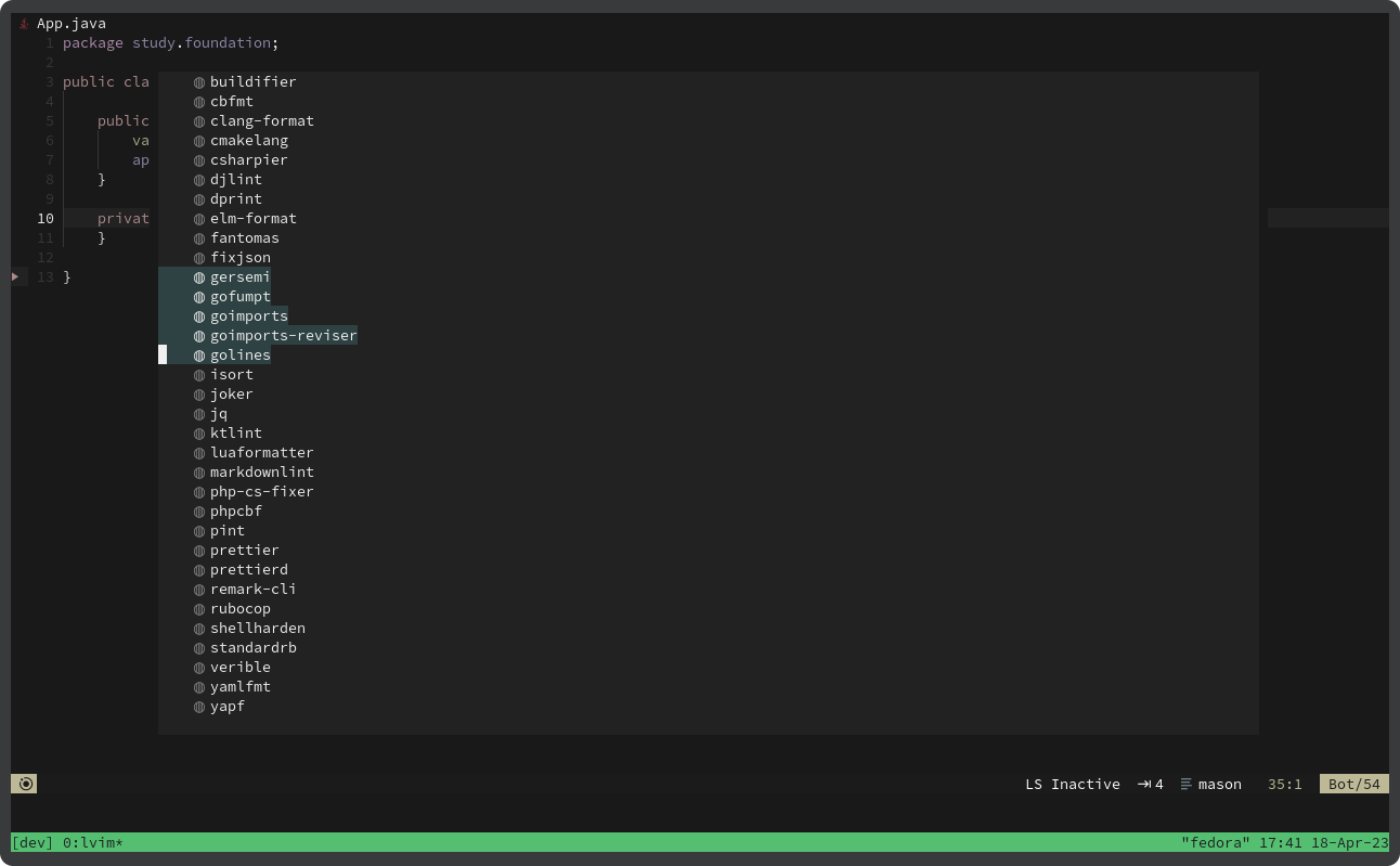 Not found google-java-format in Mason · Issue #4052 · LunarVim/LunarVim ...