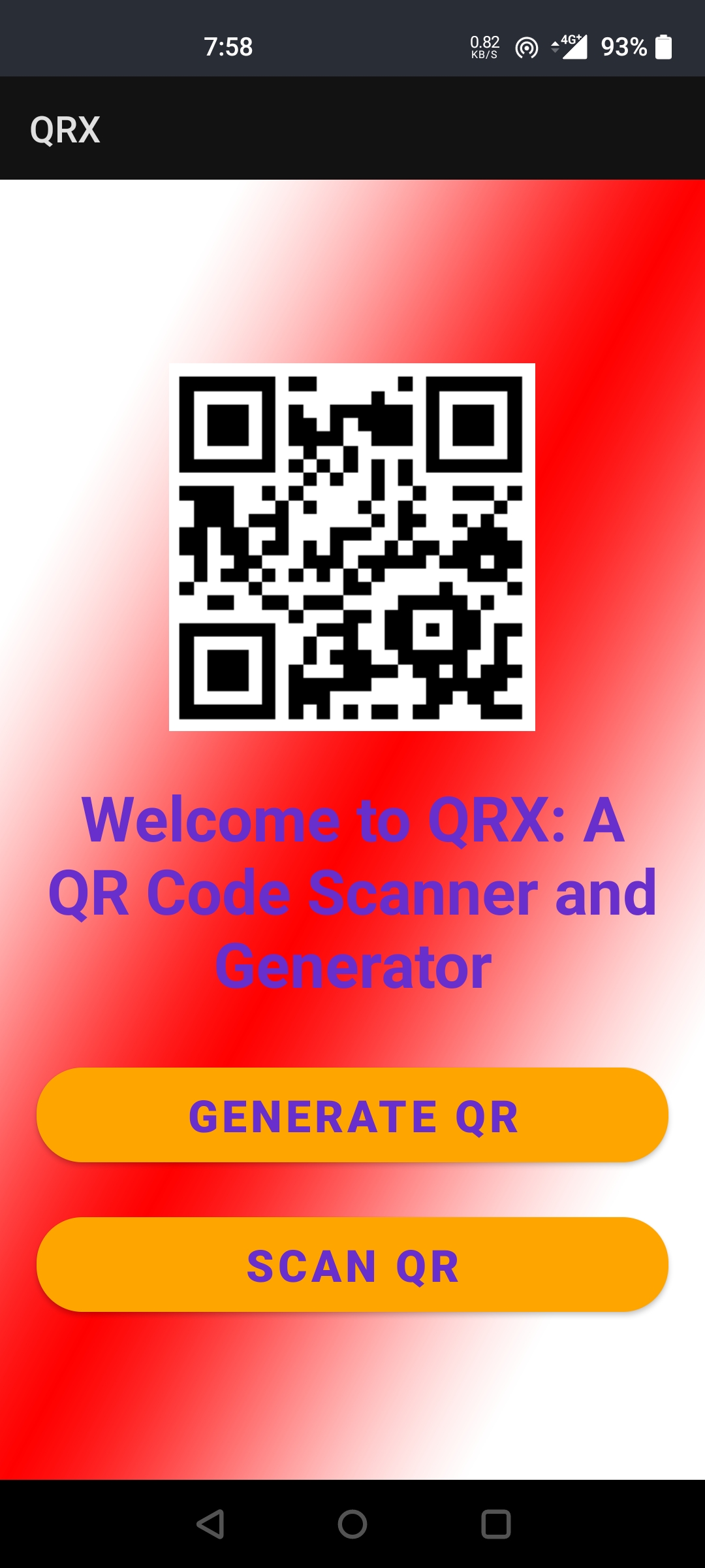 GitHub - saurabh5021/QRX-QR-Scanner-and-Generator