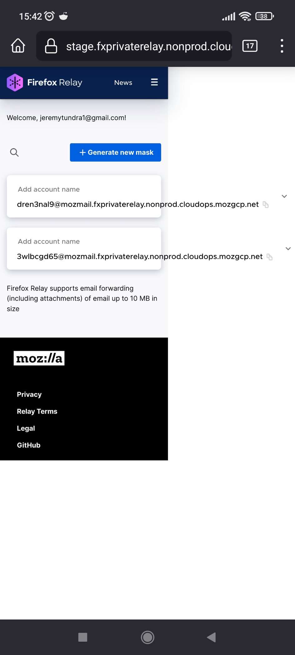 [Mobile] Dashboard page is displayed with issues when having at least one mask generated · Issue ...