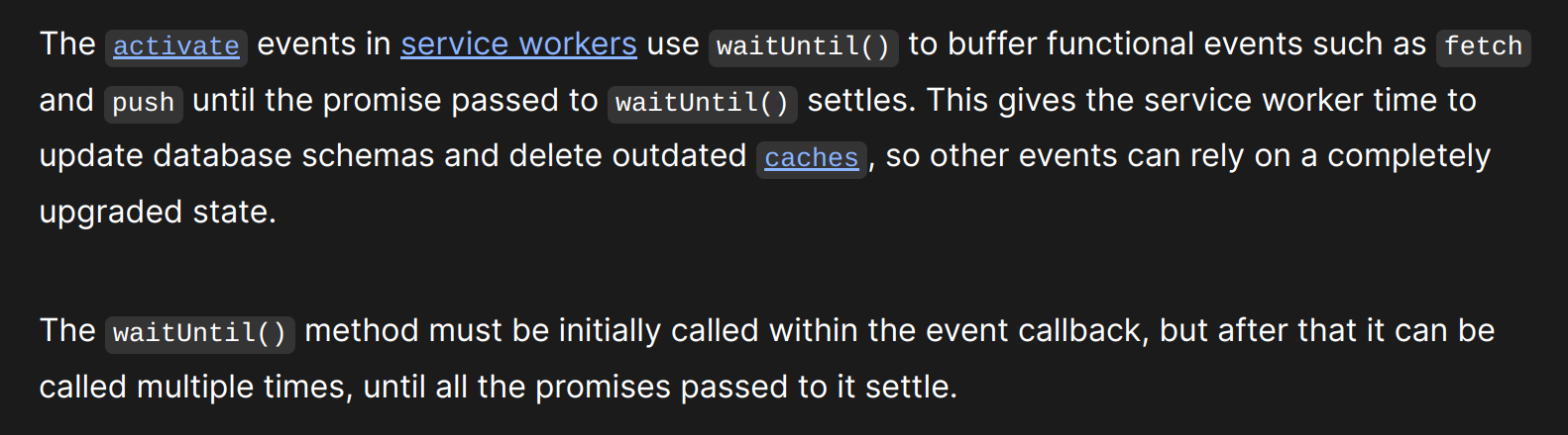 Considering event.waitUntil(promise) for async listeners · Issue #9540 · whatwg/html · GitHub