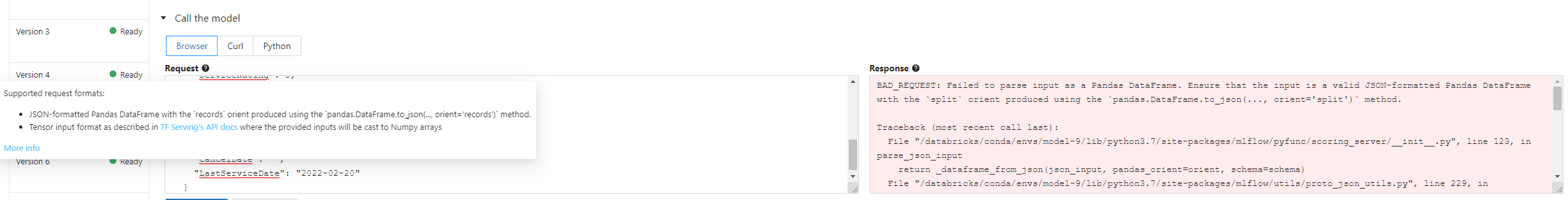 Bug · Issue 6421 · Mlflowmlflow · Github