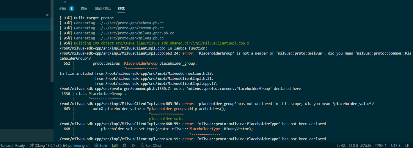 make通过不了 · Issue #205 · milvus-io/milvus-sdk-cpp · GitHub