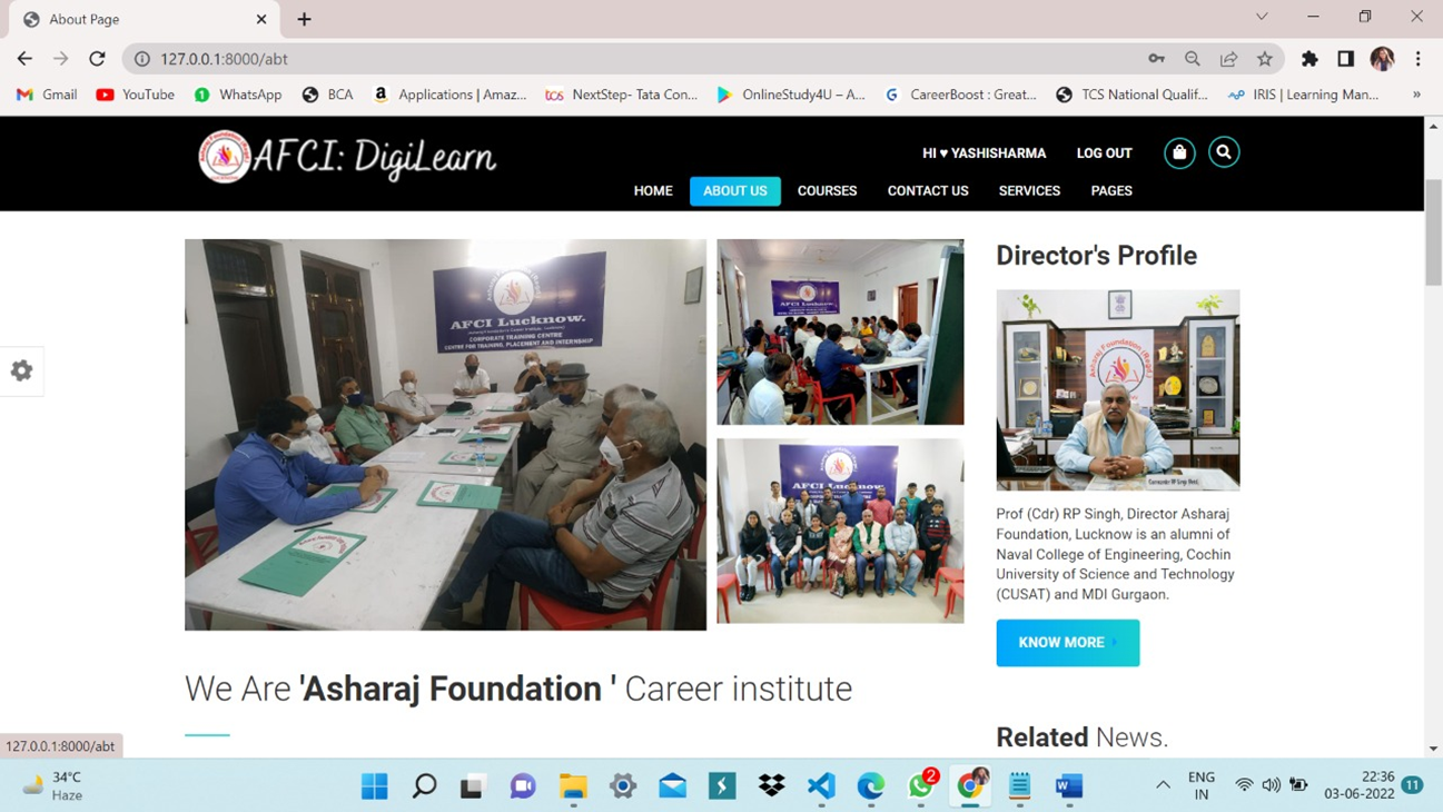GitHub - siyapandeyvsp/Training-centre-website: AFCI DigiLearn