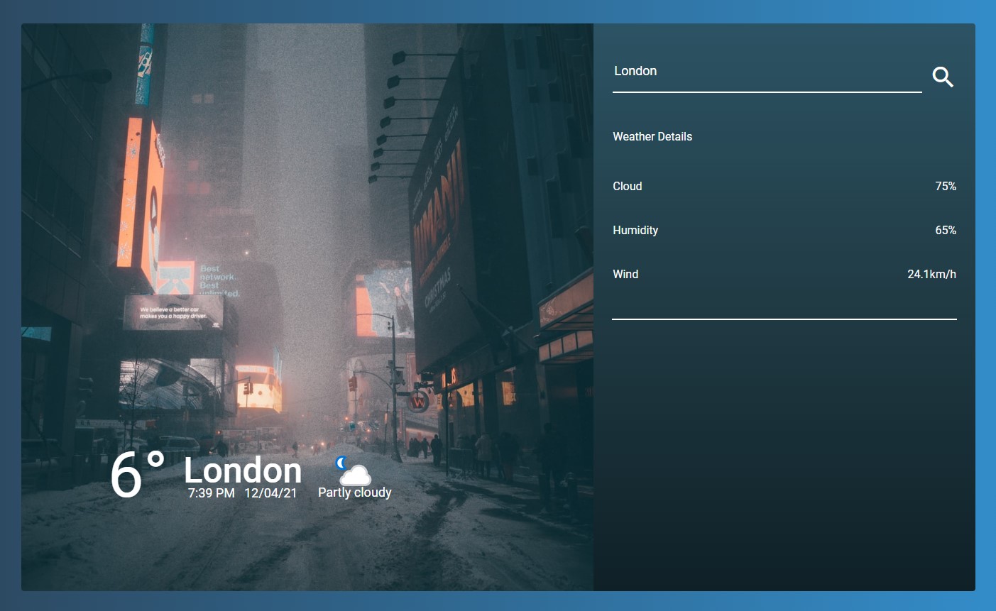 GitHub - lashagelashvili/Weather-app