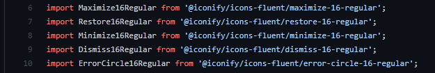 Icons render an empty in React when using offline icons and the icon is ...