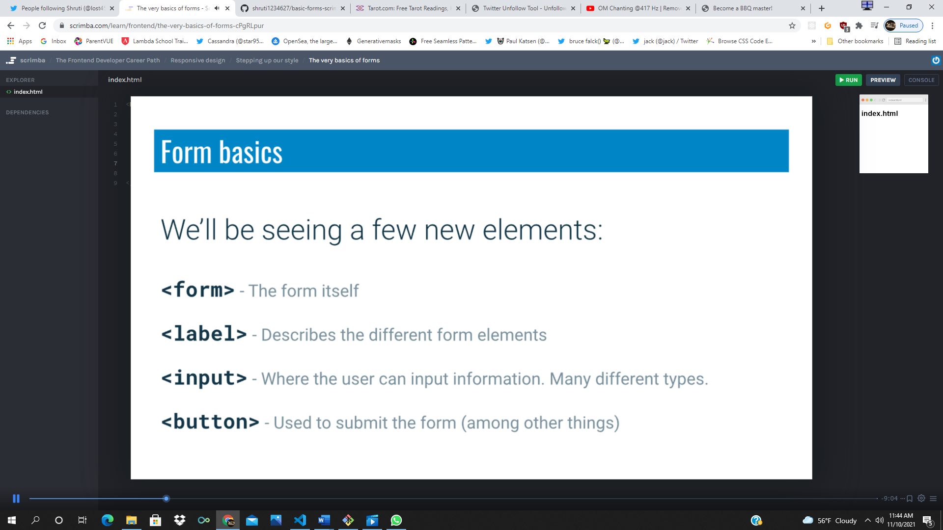 GitHub - shrutimalik123/basic-forms-scrimba: A simple css exercise