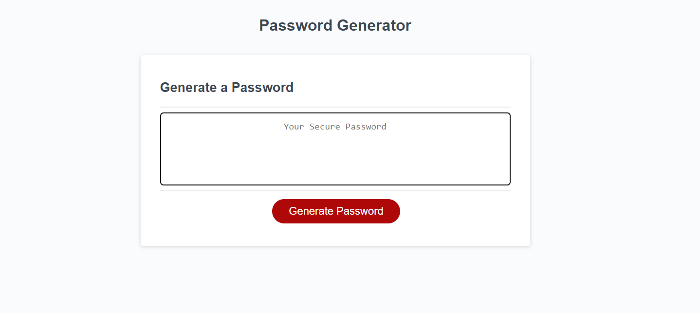 GitHub - pardue95/password-generator
