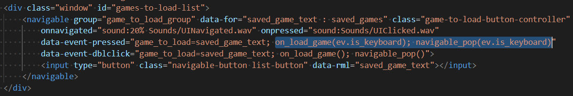 Conditionally call event functions in data-event- expressions · Issue #347 · mikke89/RmlUi · GitHub