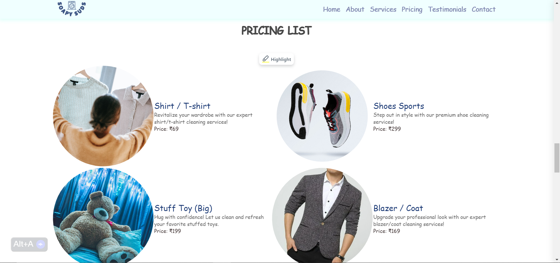 GitHub - Kanha412/Laundry_Service: An Animated Laundry Service Website Using HTML , CSS and ...