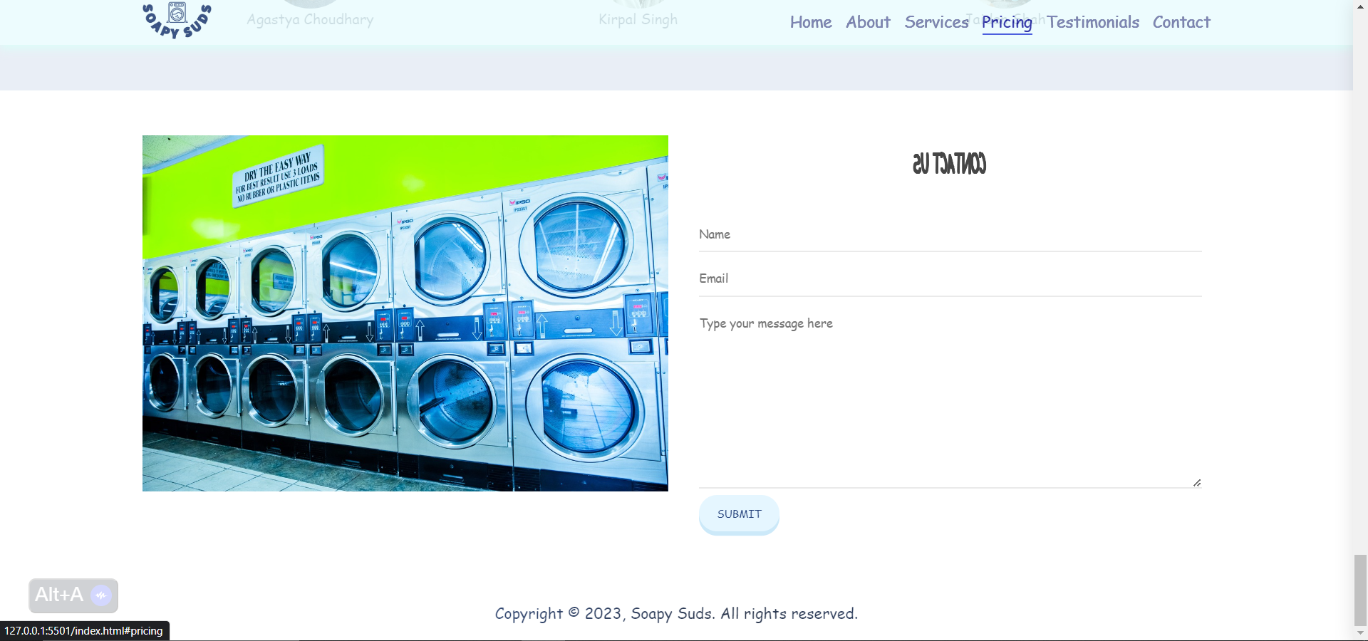 GitHub - Kanha412/Laundry_Service: An Animated Laundry Service Website ...