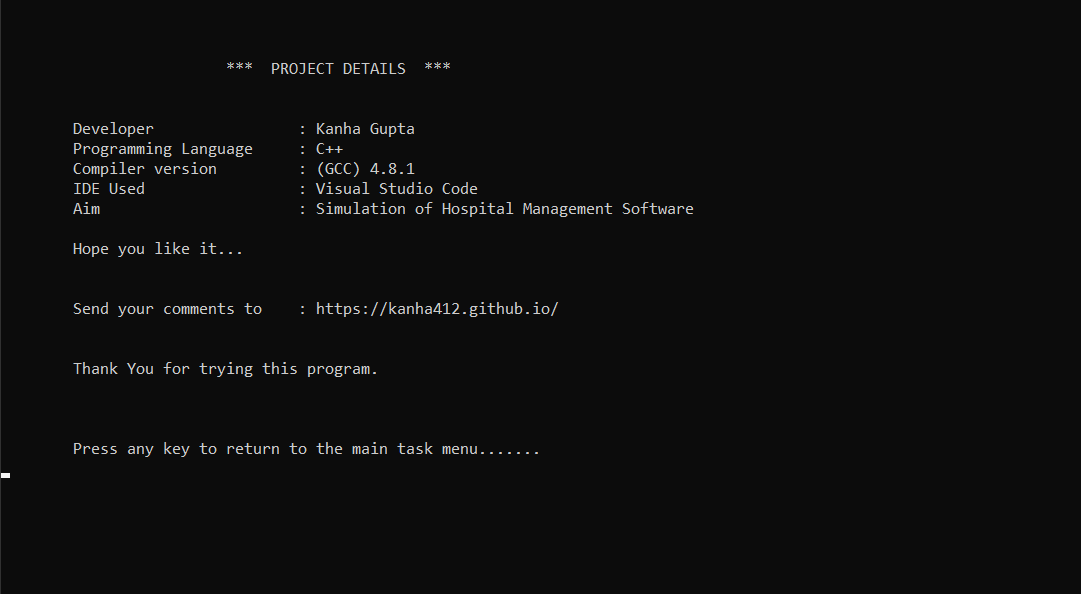GitHub - Kanha412/Hospital_Management_Software: A Hospital Management ...