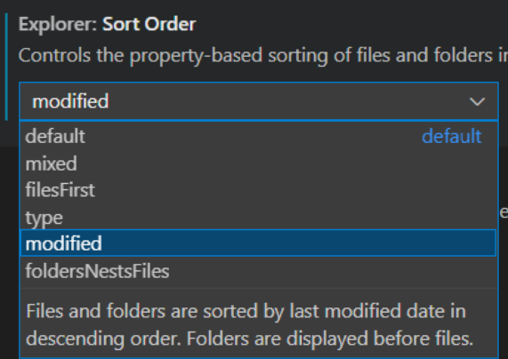 Sort options directly in Explorer menu · Issue #149393 · microsoft ...