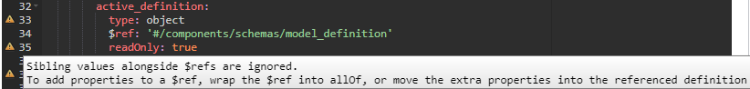 Readonly Is Ignored When Using Ref · Issue 5816 · Swagger Apiswagger