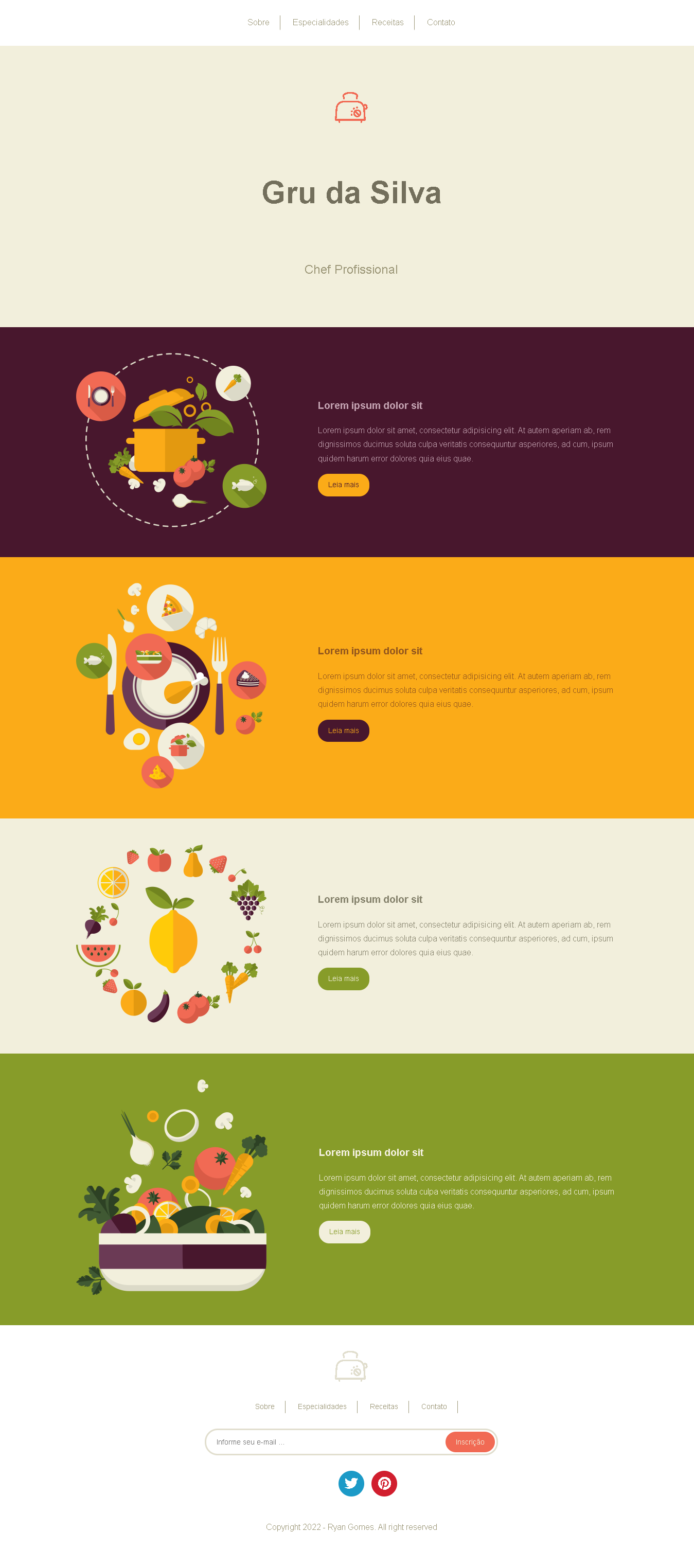 GitHub - offryan/Restaurante-Gru: Site responsivo de Restaurante usando ...