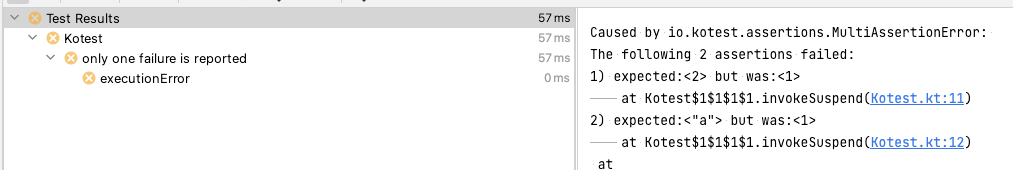 Issues when using globalAssertSoftly · Issue #2706 · kotest/kotest · GitHub
