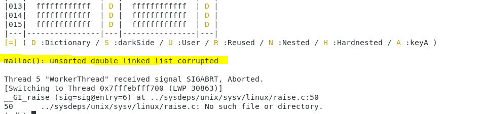 Android Termux crash running 'hf mf autopwn' · Issue #520 · RfidResearchGroup/proxmark3 · GitHub